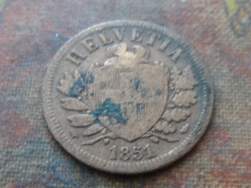 2 Rp. 1851 (D) (Gebraucht) in Romanel-sur-Lausanne für CHF 2.9 – mit Lieferung auf Ricardo kaufen