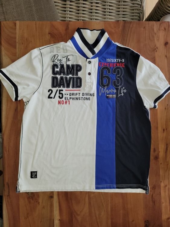 CAMP DAVID RED SEA DIVING Polo-Shirt Gr.XXL, wie NEU (Neu (gemäss ...