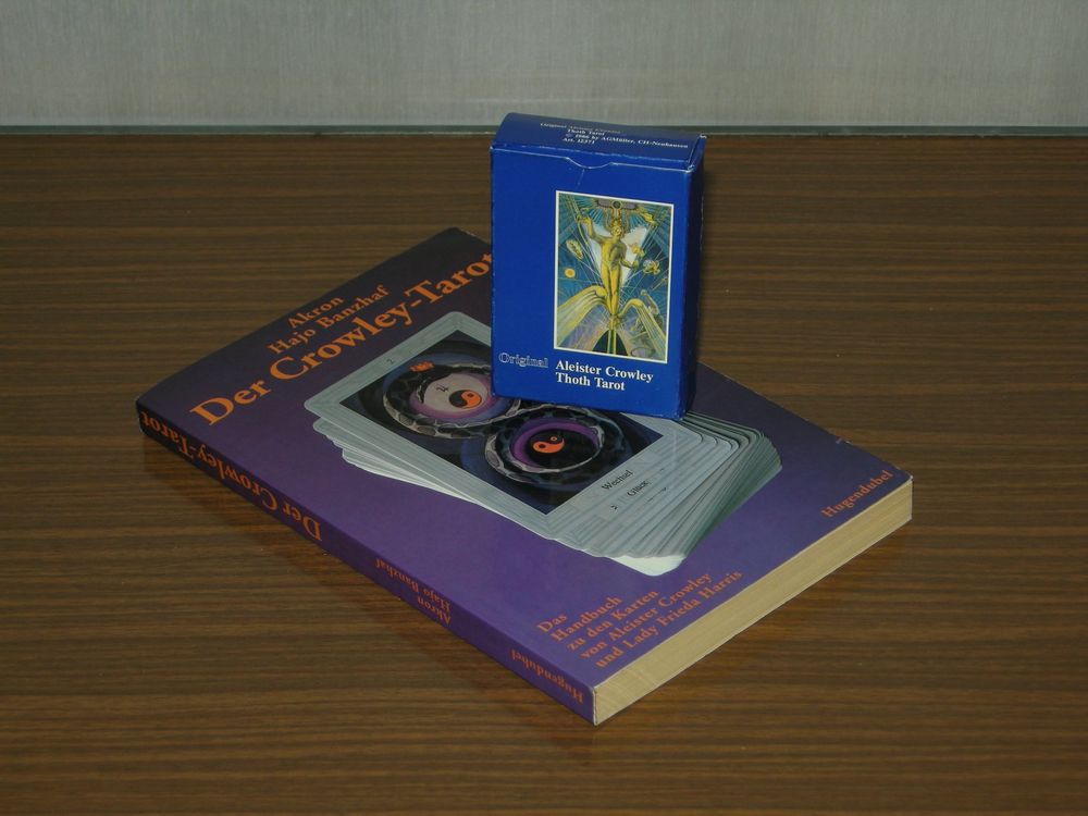Original Vintage Aleister Crowley Thoth Tarot Karten 1986 (Gebraucht ...