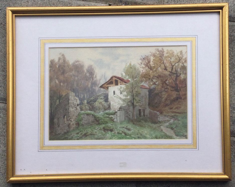 Maurice LEMAITRE (1929) Landschaft Aquarell (Gebraucht) in Root für CHF 25 – mit Lieferung auf ...