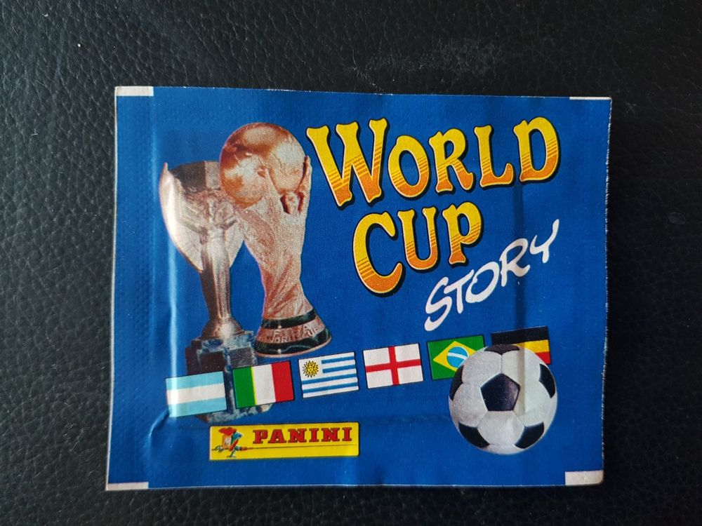 Panini Tüte World Cup Story 1990 (Neu und originalverpackt) in ...