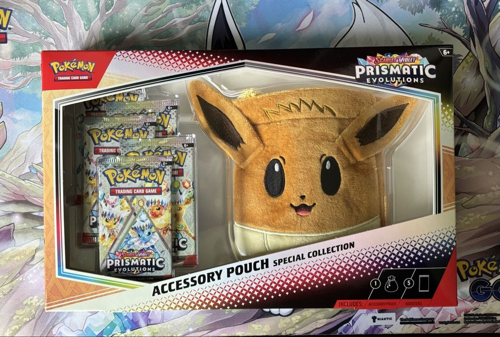 Eevee Accessory Pouch Special Collection Prismatic Evolution (Neu und ...