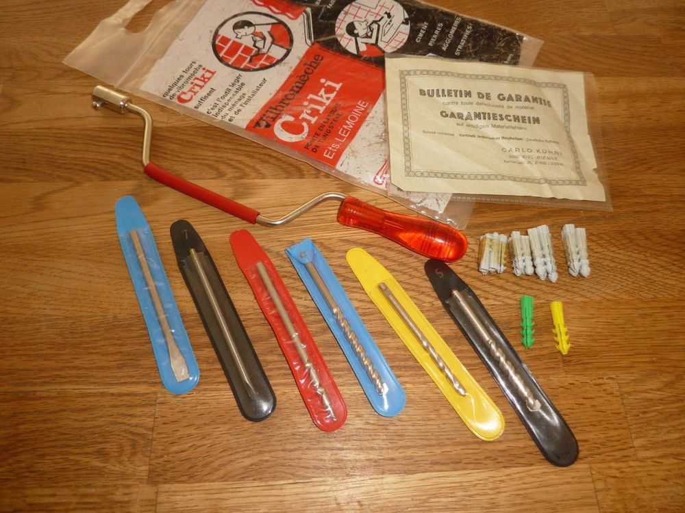 Bohr Set für Kinder Handbohrer vintage | Kaufen auf Ricardo