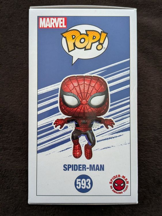 Funko Pop! Spider-Man #593 Diamond Collection (Neu und originalverpackt ...