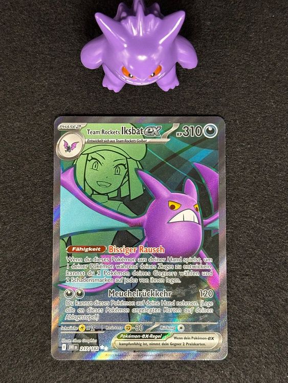 Pokémon Ewige Rivalen - Team Rockets Iksbat ex DRI 217 DE 🔴 (Neu ...