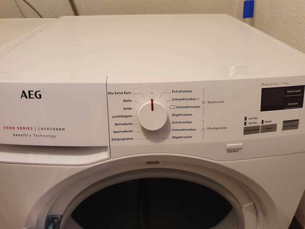 Wäschetrockner AEG 7000 Series – Lavatherm (Gebraucht) in Hüntwangen ...