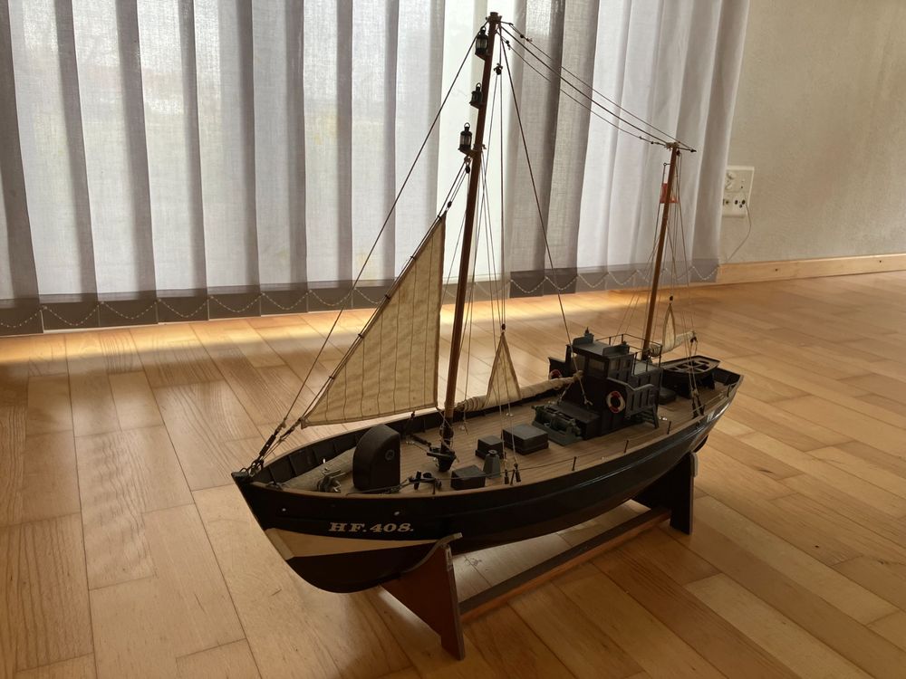 Modellschiff - Fischkutter Elke von Graupner (ca. 45 jährig) (Defekt ...
