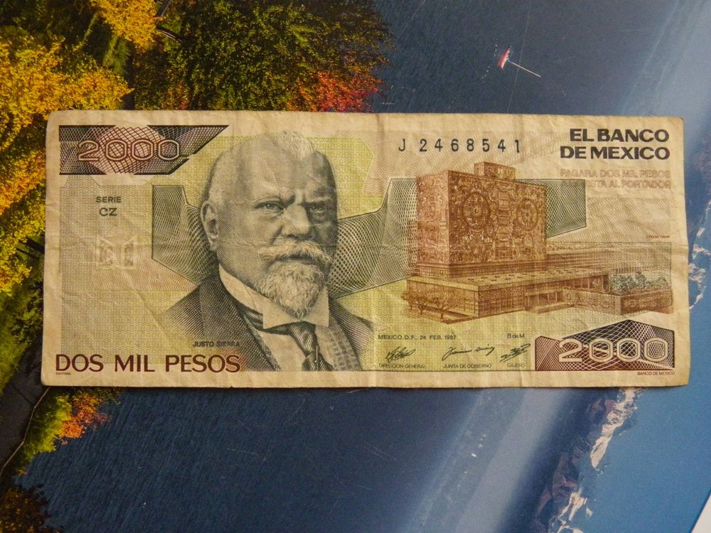 Mexico 2000 Pesos 1987 (Gebraucht) in Untersiggenthal für CHF 1 – mit ...