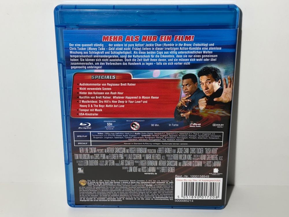 Rush Hour Blu Ray | Kaufen auf Ricardo