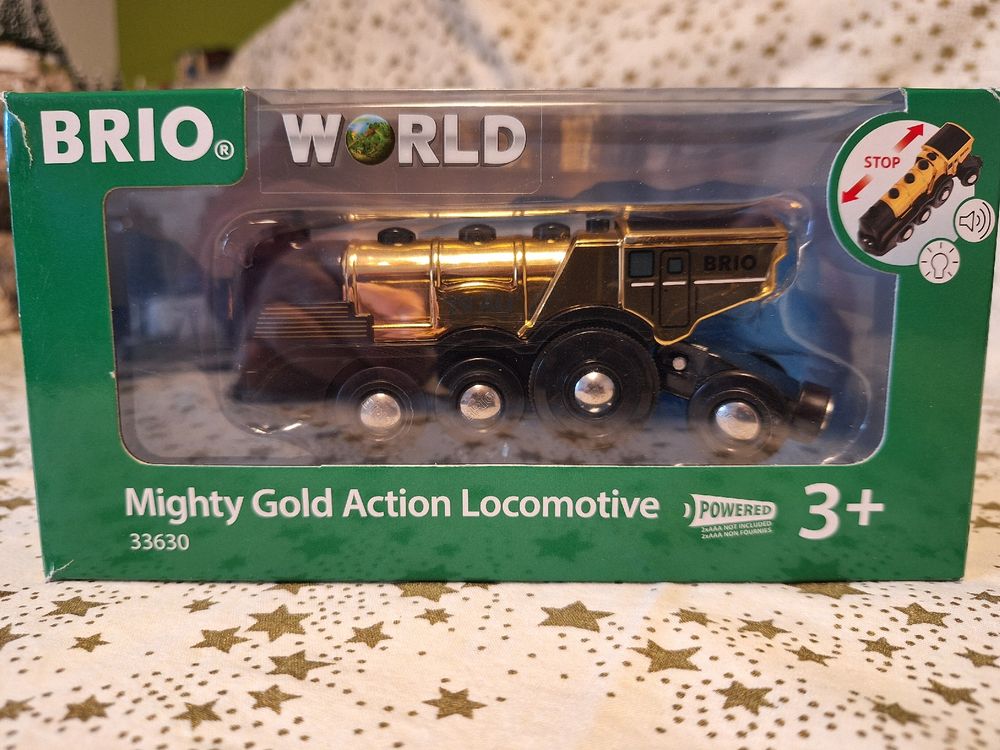 BRIO Gold Lokomotive 33630 Mighty Gold Action (Gebraucht) in Bremgarten ...