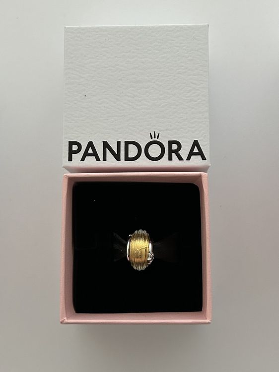 Original Pandora Shooting Star Grooved Murano Glass Charm (Neu (gemäss ...