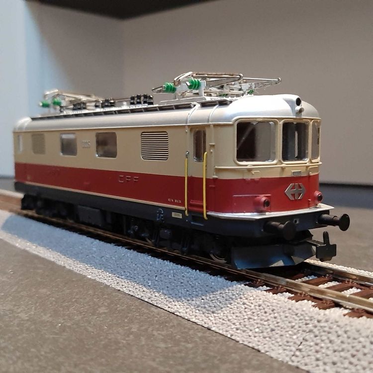 Re 4/4 I TEE der SBB, H0, Gleichstrom DC, analog (Gebraucht) in Gossau SG für CHF 45 – mit ...