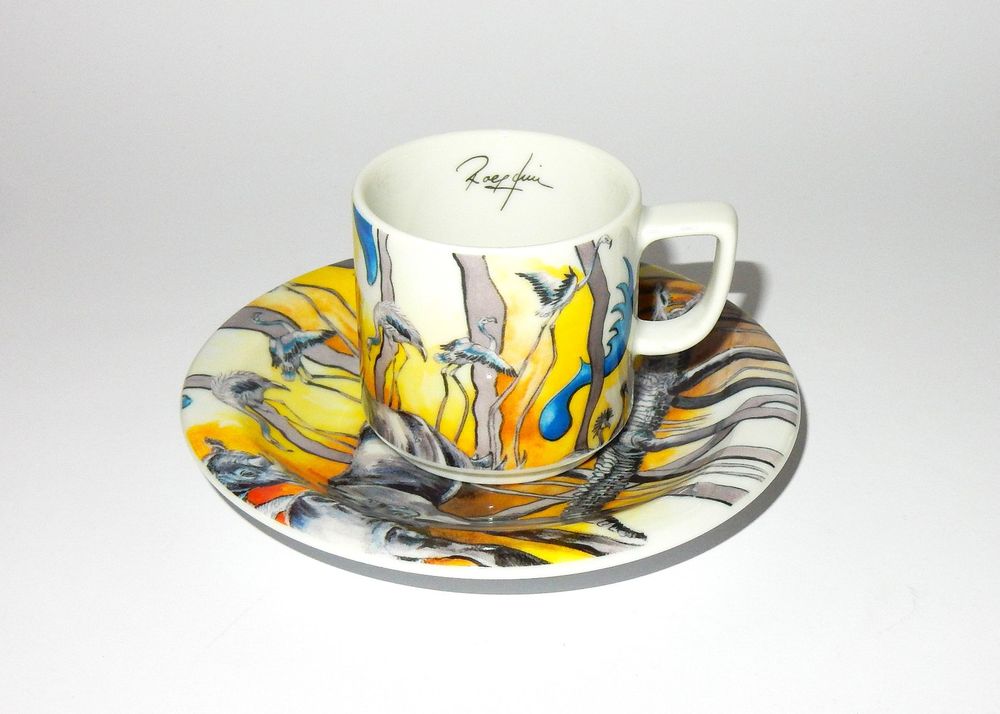 « Bopla - by Langenthal » Espresso - Set / « Safari » (Neu (gemäss ...