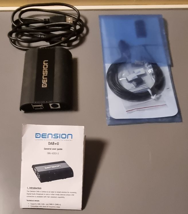 DAB+-Nachrüstung ganz einfach: Dension DAB+U (Gebraucht) in Bäriswil BE ...