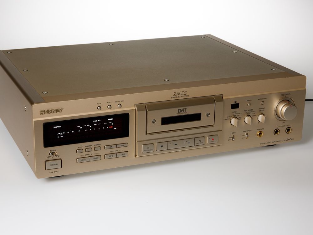 Sony DTC-ZA5ES – High-End DAT Recorder mit edlem D/A-Wandler (Gebraucht ...