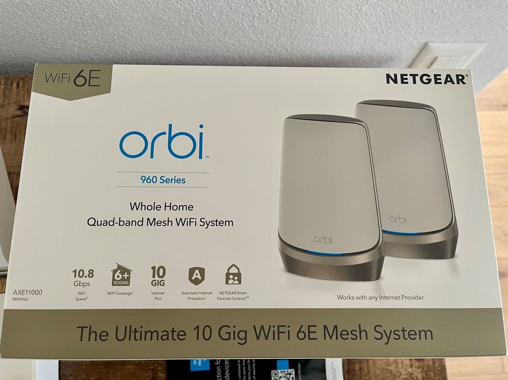 NETGEAR Orbi Mesh-Sys. RBKE962-100EUS WI FI 6E (2024) (Gebraucht) in ...