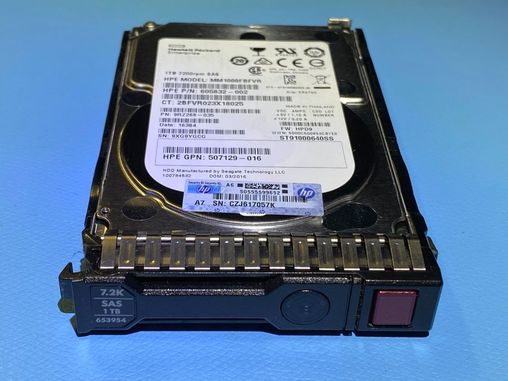 HP 1TB SAS Disk 2.5" 7.2k 6gbps Enterprise Datacenter, n>1 | Kaufen auf ...