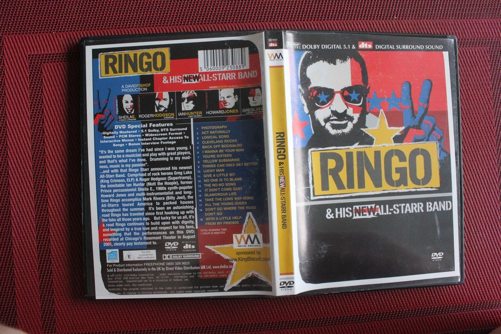 DVD Ringo Starr And His All-Starr Band King Biscuit Flower (Gebraucht ...