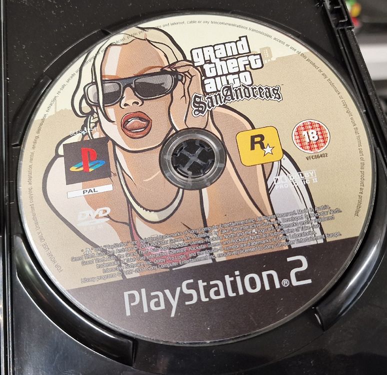 GTA San Andreas (Playstation 2) [Disc only] | Kaufen auf Ricardo