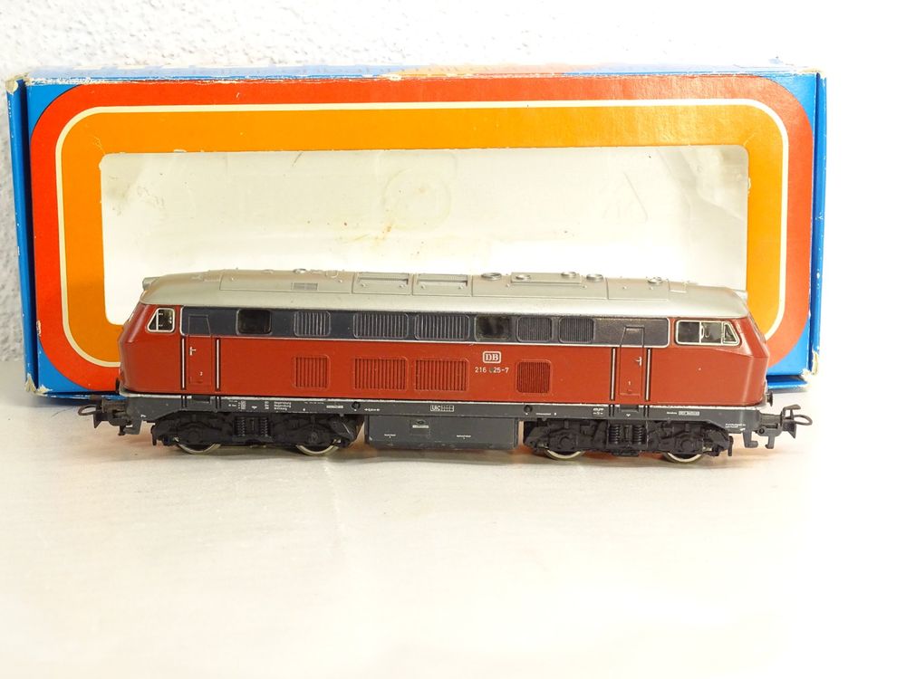 Märklin 3074 Diesellok BR216 025-7 DB, Rot, H0,WS/AC | Kaufen auf Ricardo