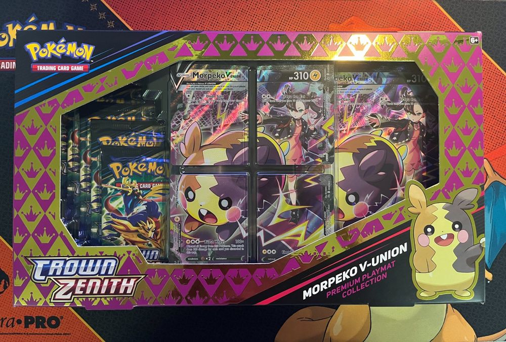 Crown Zenith Morpeko V Union Premium Playmat Collection - EN (Neu ...