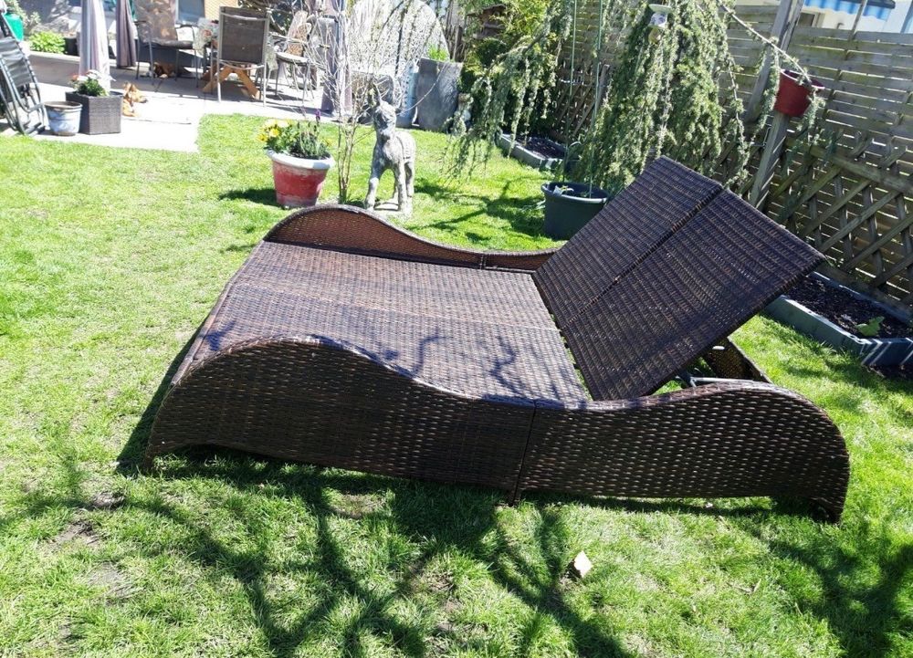 Verwunderlich Ebay Gartenmãƒâbel Rattan Gebraucht Bild