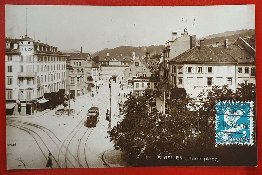 St.Gallen 1932 - Hechtplatz (Gebraucht) in Kreuzlingen für CHF 10 – mit ...
