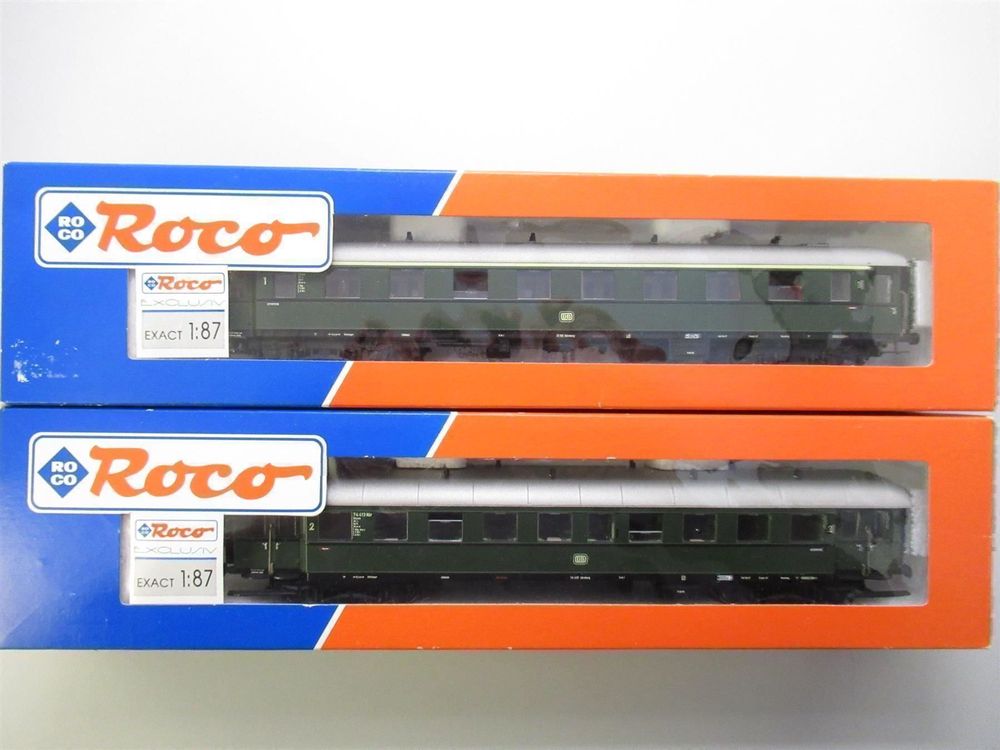 Roco 44548 + 44546 DB Personenwagen DC (Gebraucht) in für CHF 22 – mit ...
