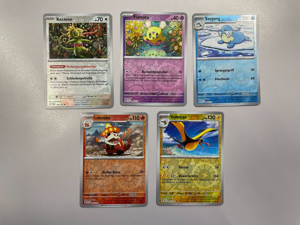 Pokemon Karten Set Reverse (Versand gratis) (Neu (gemäss Beschreibung)) in Chur für CHF 1.2 ...