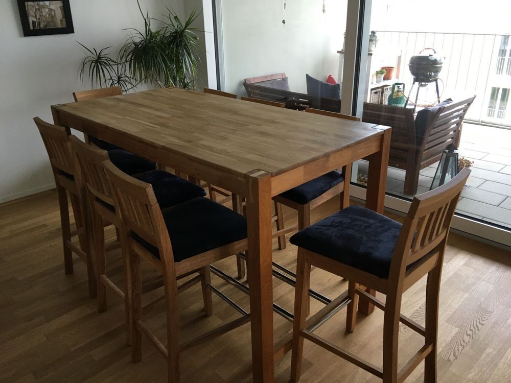 Kuchen Hochtisch Mit Stuhlen