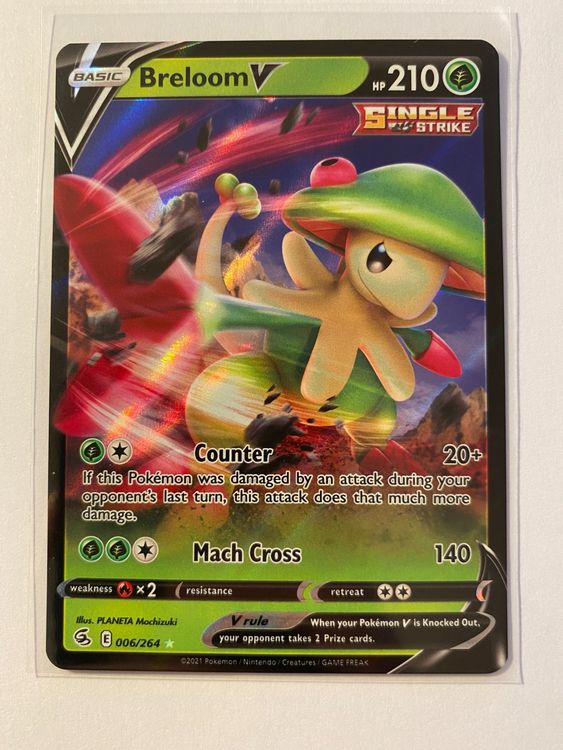 Pokemon Breloom V 006/264 Fusion Strike EN | Kaufen auf Ricardo