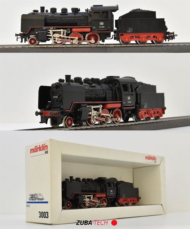 Märklin 3003 Dampflok BR 24 DB, H0 WS | Kaufen auf Ricardo