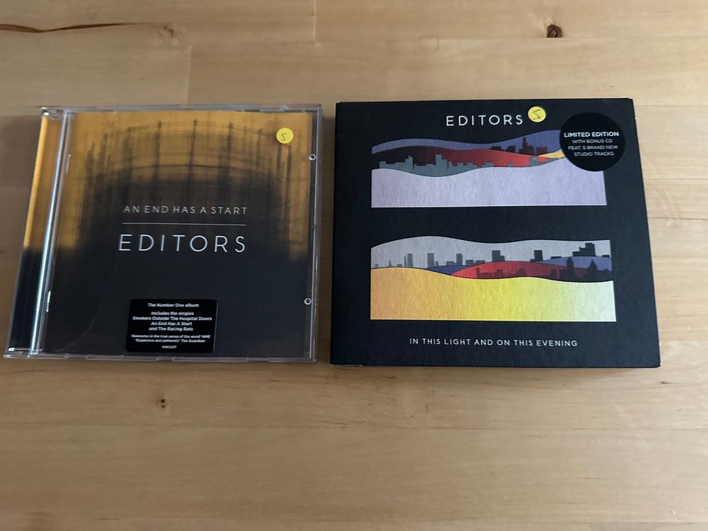 EDITORS tolle CD Sammlung limited edition Kult Indie Top (Gebraucht) in ...