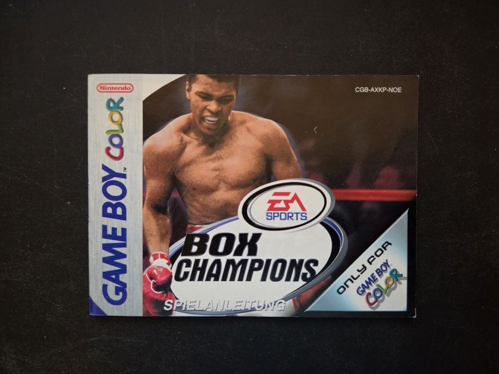 Box Champions Game Boy Color - Notice d'instruction (D'occasion) à ...
