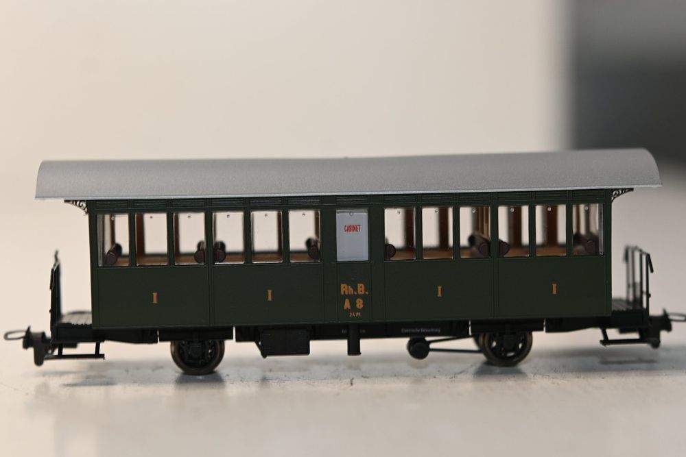 RhB A 8 1Kl. Personenwagen Bemo H0m mit OVP (Gebraucht) in Laupen ZH ...