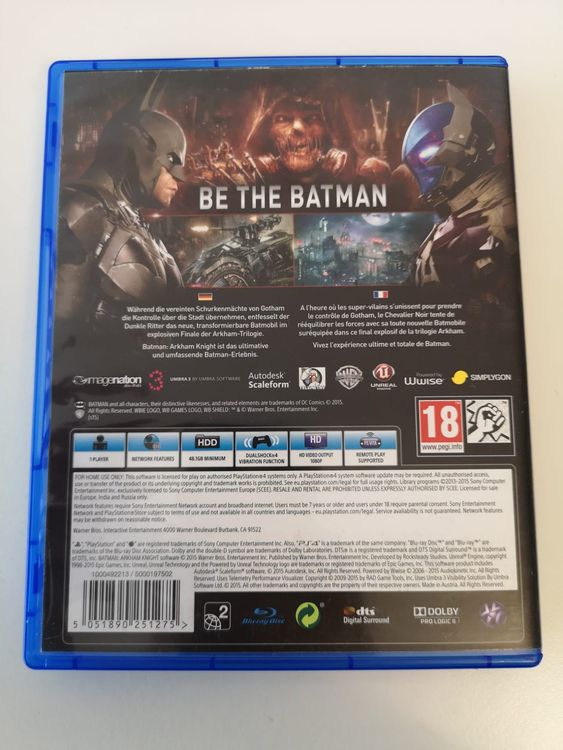 Batman Arkham Knight (PS4) | Kaufen auf Ricardo