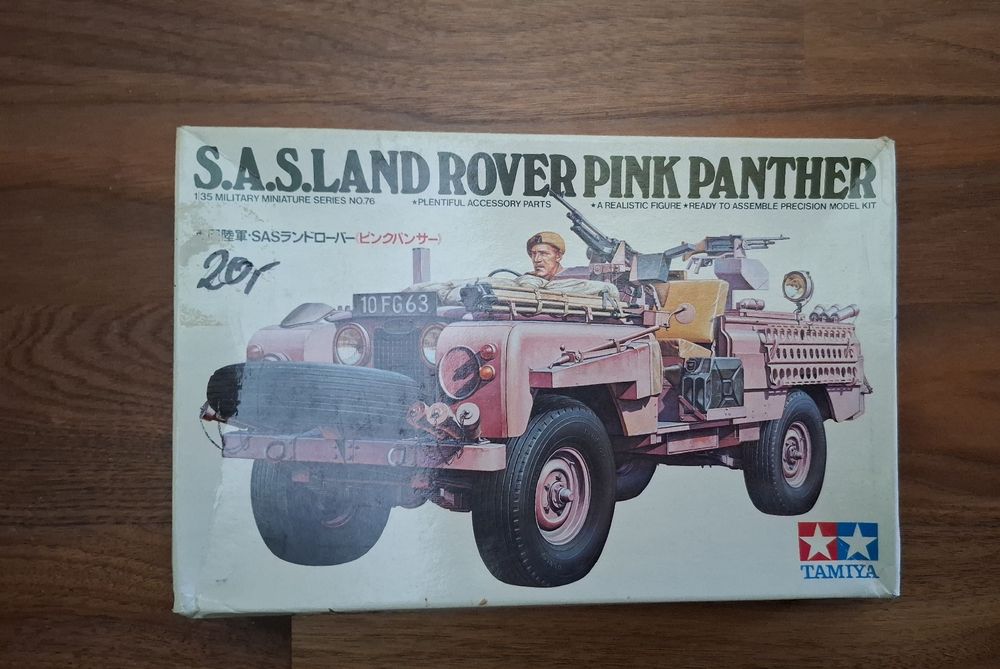 Tamiya SAS Land Rover Pink Panther Modellbausatz | Kaufen auf Ricardo