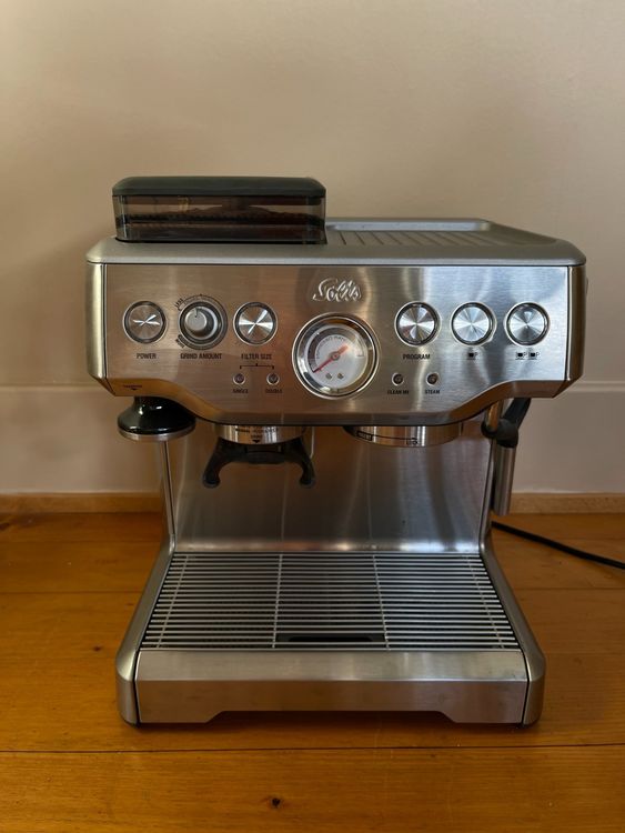 Solis Sage Barista Pro Typ 114 Coffee machine (Gebraucht) in Chêne ...