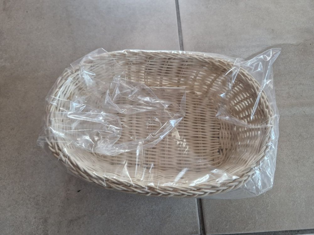 Neuwertiges Brotkörbchen aus Korb, nie gebraucht,Möhl 54 (Neu und ...