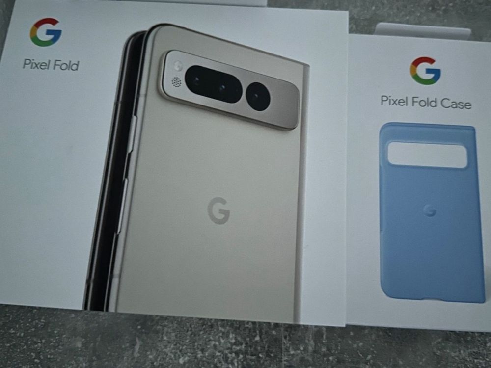 Google Pixel Fold 256gb Porcelain Android LTE foldable flip (Neu ...