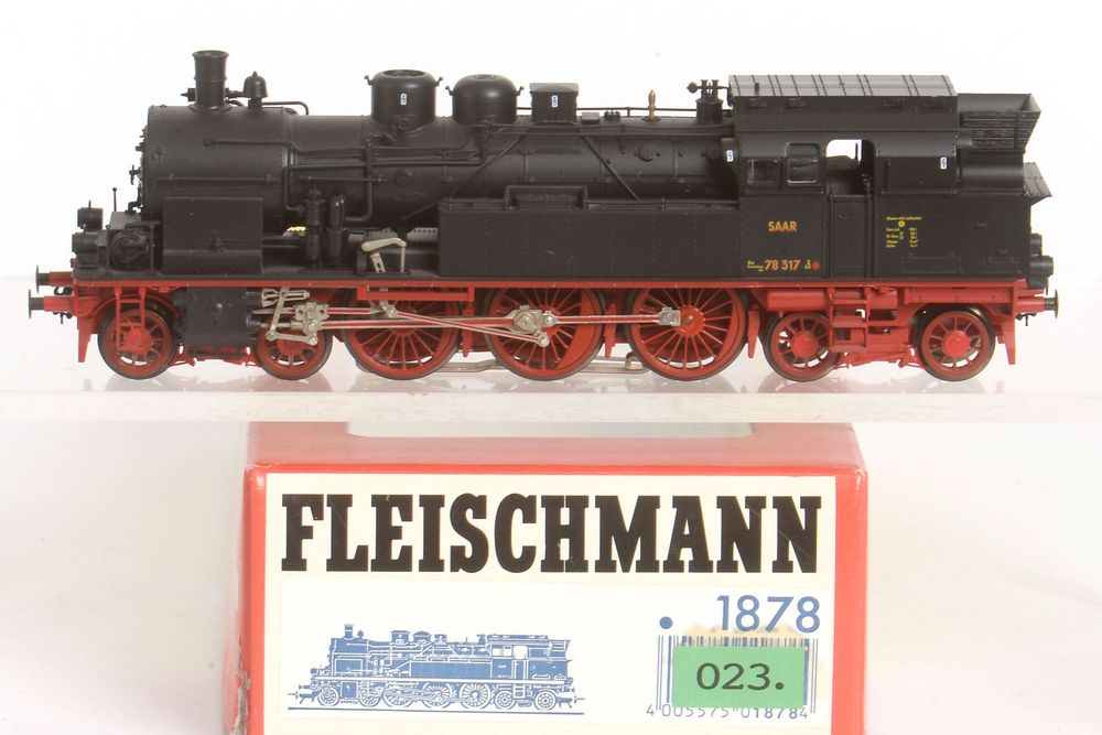 Fleischmann SAAR Dampflok BR 78, H0, WS, OVP 1878 | Kaufen auf Ricardo
