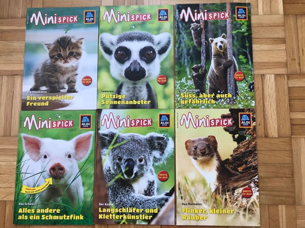 6 Ausgaben Mini Spick von 2019 | Kaufen auf Ricardo