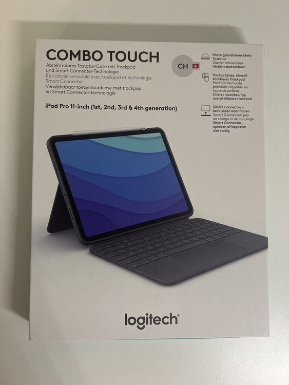 Logitech Combo Touch iPad Air/Pro (2022/2021/2020/2018) | Kaufen auf ...