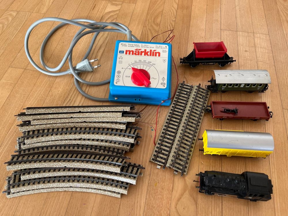 MÄRKLIN transfo, locomotive, wagons et rails (80's) | Kaufen auf Ricardo