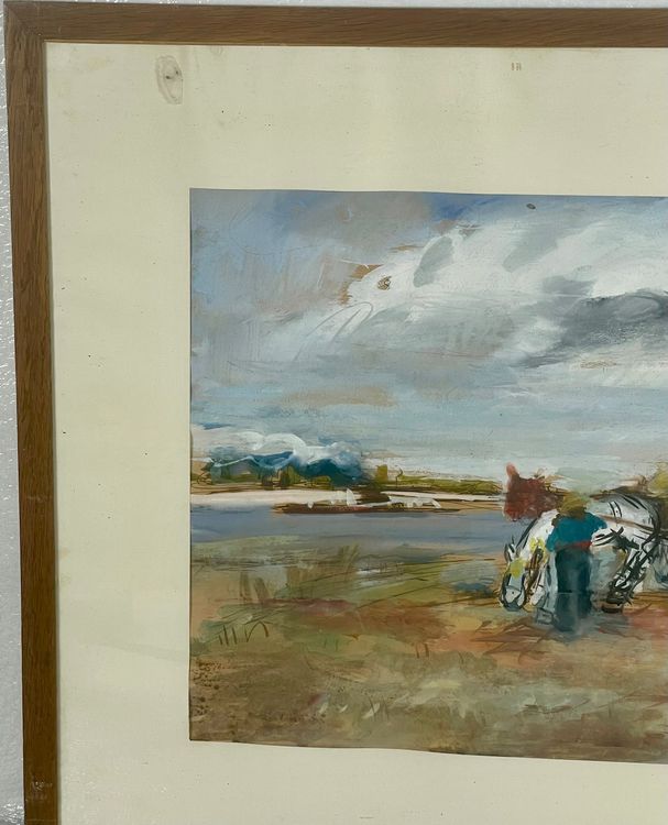 Hans Soppera (1900-1963) Feldarbeit Aquarell | Kaufen auf Ricardo