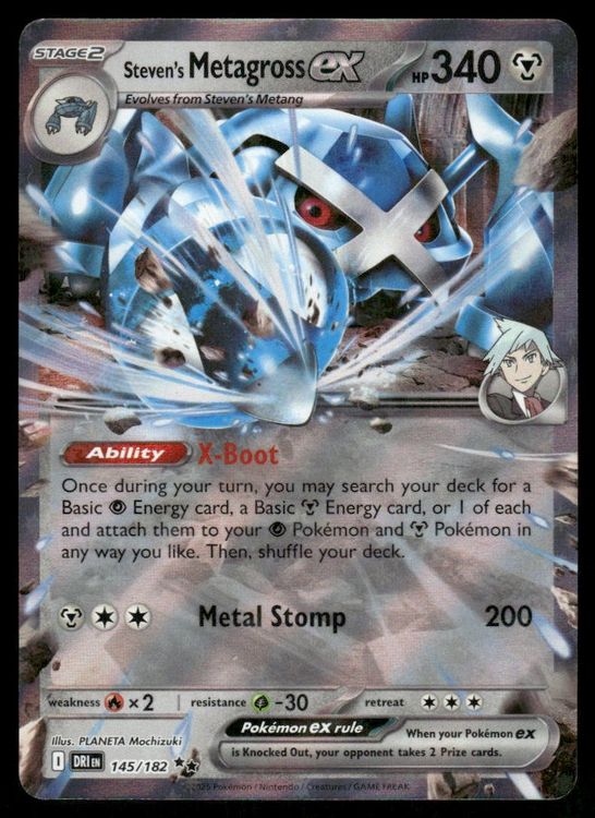 Pokémon (DRI 145 Stevens Metagross EX) (Neu (gemäss Beschreibung)) in ...