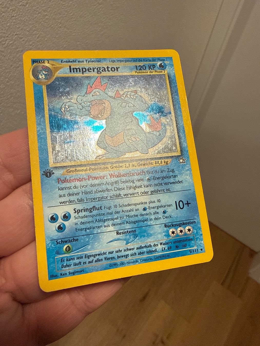 Pokemon Impergator 1 Edition Neo Genesis (Gebraucht) in Frauenfeld für ...