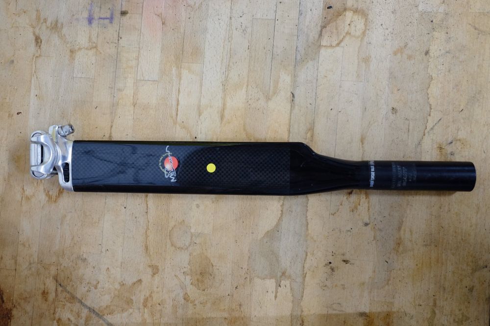 Mike Burrows/Giant Aero Carbon Sattelstütze 27.2 mm NOS lang (Neu ...