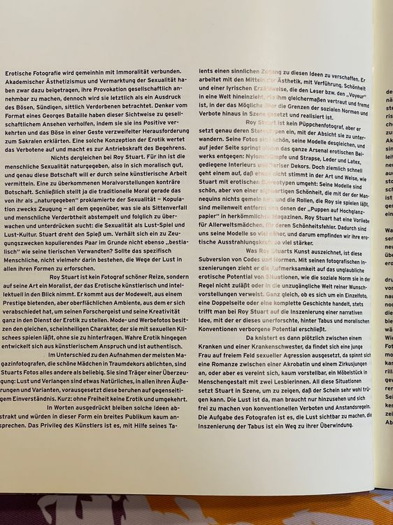 Roy Stuart Volume 1 Erotik Bildband Fetisch Sexualität (Gebraucht) in ...
