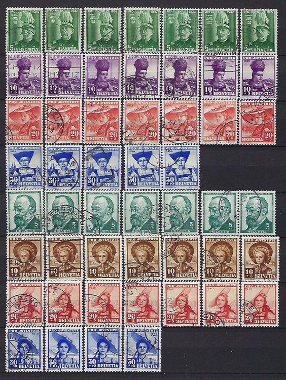 Tolles Lot Pro Juventute gest. (Gebraucht) in Hitzkirch für CHF 6 – mit Lieferung auf Ricardo kaufen